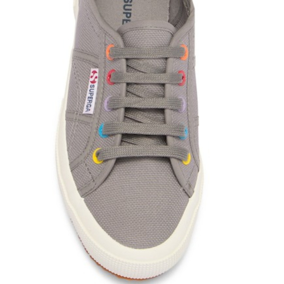Superga | Shoes | Superga Canvas Colored Eyelet Sneakers | Poshmark